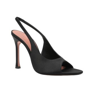 Amina Muaddi Alexa Slipper 105 - - Shoes - Damen - Schwarzk - 38 1/2 EU