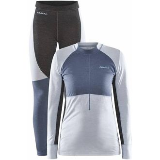 Craft Damen Unterw&auml;sche Set CORE WOOL MIX SET W