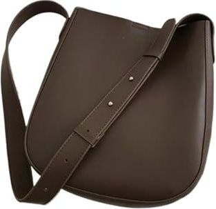 Generic Sac Bandouli&egrave;Re Femme Cuir Sac For Femme &Agrave; Bandouli&egrave;re En Cuir Petit pour le Quotidien(Brown)