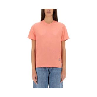 Bottega Veneta Femme, Tops, Rose, Taille: 38 FR Cotton Jersey T-Shirt