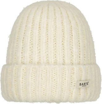 Barts Damen Beanie Strickmütze gestrickte Wintermütze einfarbig Wellawaya 6315 Cream 10