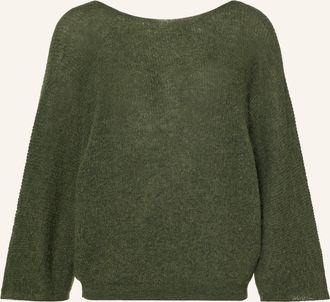 BA&SH Ba&Sh Pullover Isaac Mit Mohair Und Schmucksteinen gruen