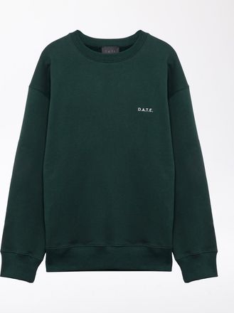 D.A.T.E. sweatshirt basic green