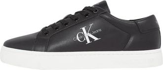 Calvin Klein Jeans Baskets Cupsole Homme avec Logo, Noir (Black), 44