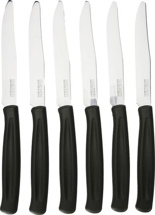 Fiskars Kaimano Dinamik Steakmesser, Edelstahl, Braun, 28 x 10 x 2 cm, 6 Einheiten