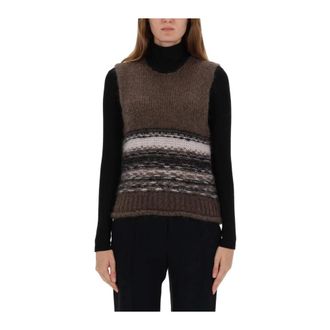 Our Legacy Femme, Pulls, Multicolore, Taille: 40 FR Knit Gilet Pleaser