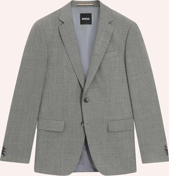 HUGO BOSS Blazer H-Huge-253 Slim Fit silber