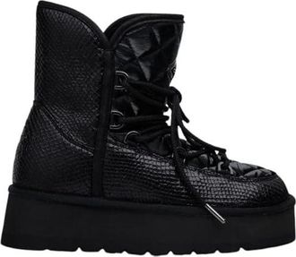 Replay Femme Gwf5a Botte Tendance, 003 Noir, 39 EU