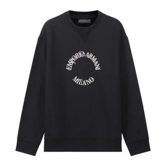 Emporio Armani Blaues Sweatshirt 6L1Mc31Jqnz09G4 - - Sweatshirts & Hoodies - Herren - Blau - XL