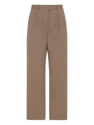 The Row pantalon Alfidis à coupe ample - Marron