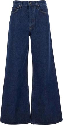 A Gold E Femme, Jeans, Bleu, Taille: W28 Foxley Wide Jeans