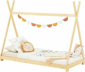 IDIMEX Lit enfant tipi elin, 90 x 190 cm en pin massif vernis naturel