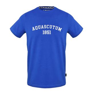 Aquascutum T-Shirt f&uuml;r Herren, Logo (Himmel)