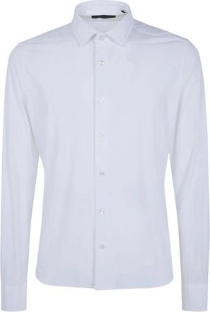 Roberto Ricci Design Rrd, Homme, Chemises, Blanc, Taille: XL Oxford Open Shirt