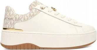 Michael Kors Femme, Chaussures, Beige, Taille: 39 EU Dottie Lace Up