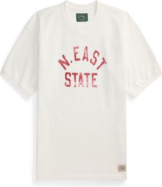 Ralph Lauren Strickshirt aus einem festen Baumwoll-Feinripp, Oversized Fit in