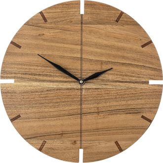 Bloomingville Florina Wanduhr, Natur, Akazie