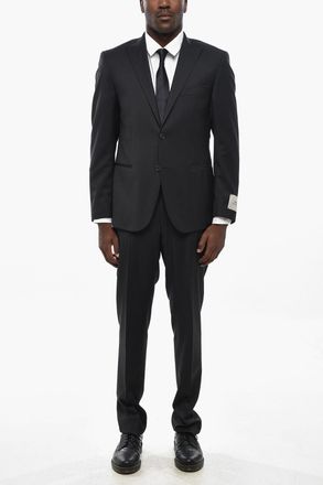 Corneliani CC COLLECTION Anzug aus reiner Schurwolle mit Spitzenrevers Corneliani