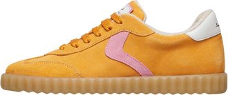 Voile Blanche Femme, Chaussures, Jaune, Taille: 41 EU Suede Baskets Ines