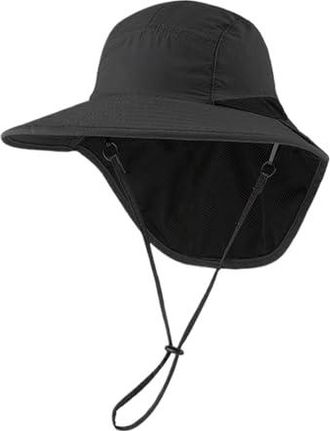 Generico Chapeau de soleil, chapeaux de randonn&eacute;e | chapeau de seau r&eacute;glable avec protection solaire, tissu respirant et pare-soleil pour la plage, les femmes,