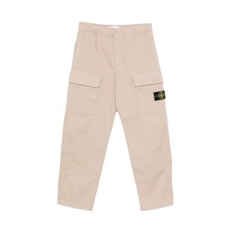 Stone Island Pantalone Loose - - Trousers - Herren - Beige - W34