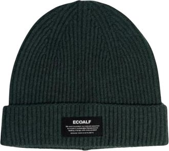 Ecoalf Rippstrickm&uuml;tze - - Accessories - unisex - Gr&uuml;n - ONE SIZE