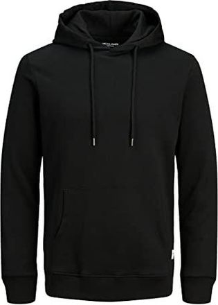 Jack & Jones Jack and Jones Hommes Jjebasic Sweat &Agrave; Capuche Noir L