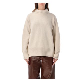 R&oacute;he Woll-Kaschmir-Rollkragenpullover - - Knitwear - Damen - Beige - 2XS