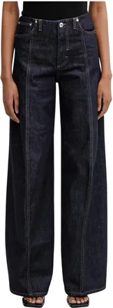 Sportmax Jean large - Femme - Jeans - Bleu - Taille: W26