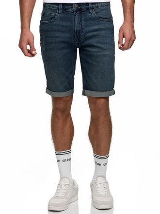 Indicode Shorts INDICODE INKaden, Herren, Gr. XXL, N-Gr, iconic blau, Denim/Jeans, Obermaterial: 98% Baumwolle, 2% Elasthan, unifarben, regular fit knielang, H