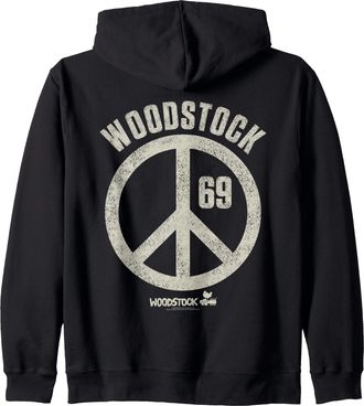 Woodstock Chimes Woodstock Sign of Peace Kapuzenjacke