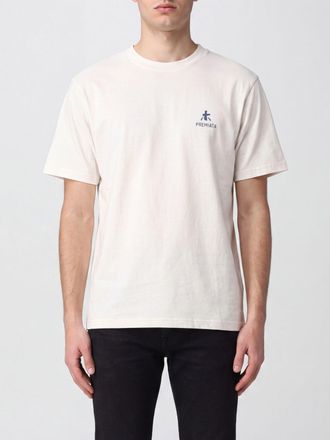 Premiata T-shirt en coton &agrave; col rond avec logo brod&eacute;