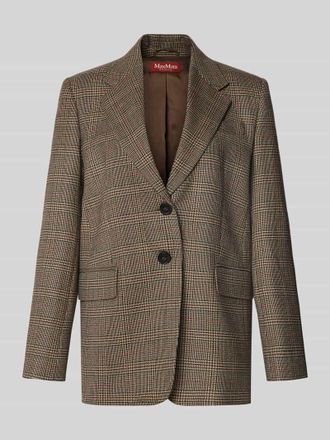 Max Mara Regular Fit Longblazer aus reiner Schurwolle Modell TALCA