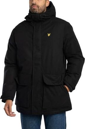 Lyle & Scott Homme Parka À Membrane, Jet Black, S