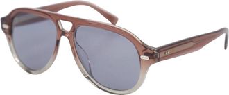 Brunello Cucinelli unisex, Accessoires, Brun, Taille: 57 MM Bold Pilot Paul Lunettes de soleil /Milano