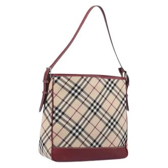 Burberry Pre-owned Canvas Shoulder Bag - - Pre-owned - Damen - Beige - ONE SIZE