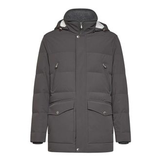 Brunello Cucinelli Steppjacke - - Jackets - Herren - Grau - 2XL