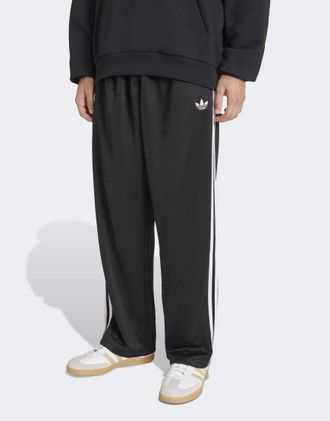 adidas Originals Adicolor - Pantalon de jogging ample - Noir/blanc