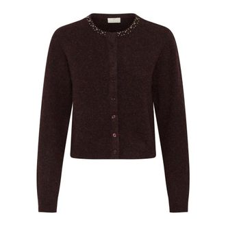 Kaffe Strickware - - Knitwear - Damen - Braun - L