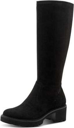 Tamaris COMFORT bottes femme avec semelle amovible, déperlantes, noir (Nappa noir), taille 42 EU
