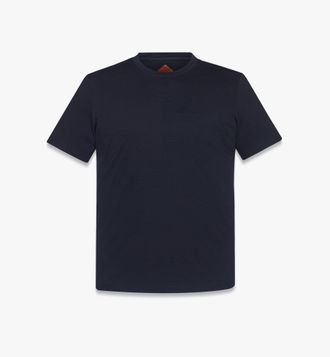 MCM Logo-T-Shirt aus merzerisierter Baumwolle