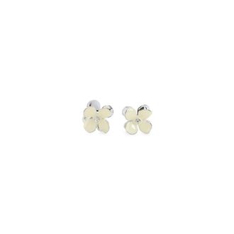 Marni Ohrringe - Floral Light Yellow Brass Earrings - Gr. unisize - in Mehrfarbig - f&uuml;r Damen