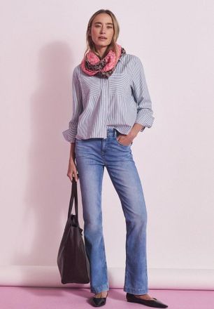 Street One Langarmbluse aus reiner Baumwolle