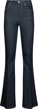 John Richmond Femme, Jeans, Bleu, Taille: W30 Jeans denim avec design &eacute;vas&eacute; et taille r&eacute;guli&egrave;re