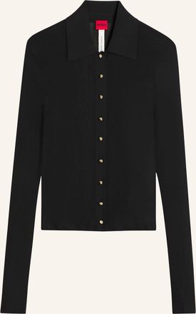 HUGO BOSS Hugo Strickjacke Selodino Slim Fit schwarz