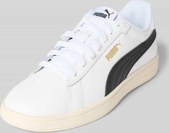 Puma Sneaker aus Leder mit Schn&uuml;rung Modell Smash 3.0