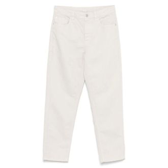 Brunello Cucinelli Femme, Jeans, Blanc, Taille: 42 FR Jean en denim blanc ivoire