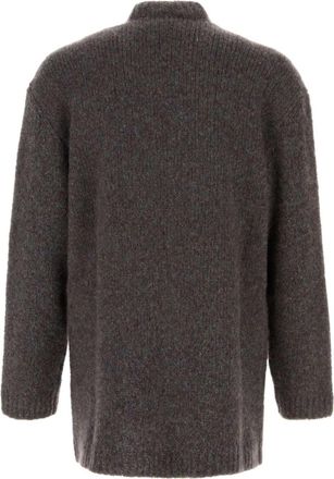 Giorgio Armani Mens Multicolor Cashmere Blend Cardigan Blu-Must Exterior: Silk Giacche E Gilet Blu/must Jacket
