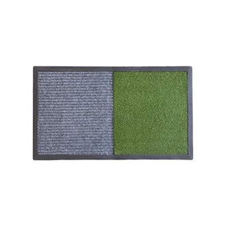 Koko Doormats Tapis dentrée, paillasson désinfectant Chaussure pour entrée à la Maison, au Magasin ou au Bureau, avec Deux Sections-Une pour désinfecter, lautre pou