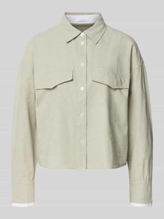 OPUS Hemdbluse mit Knopfleiste Modell Finsi